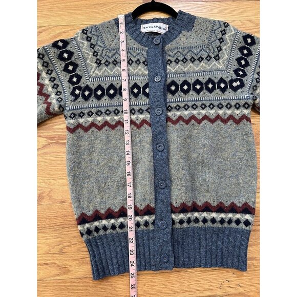 Harris and Wilson | Sweaters | Harris Wilson Fair Isle Cardigan Laine ...